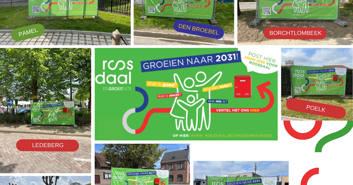 Gemeente Roosdaal start bevraging: “Inwoners mogen meedenken over ...