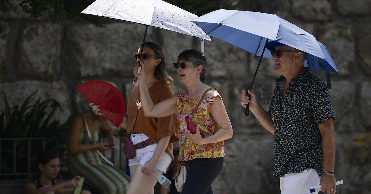 Geen hitterecord in augustus, temperatuur wel hoger dan gemiddeld ...