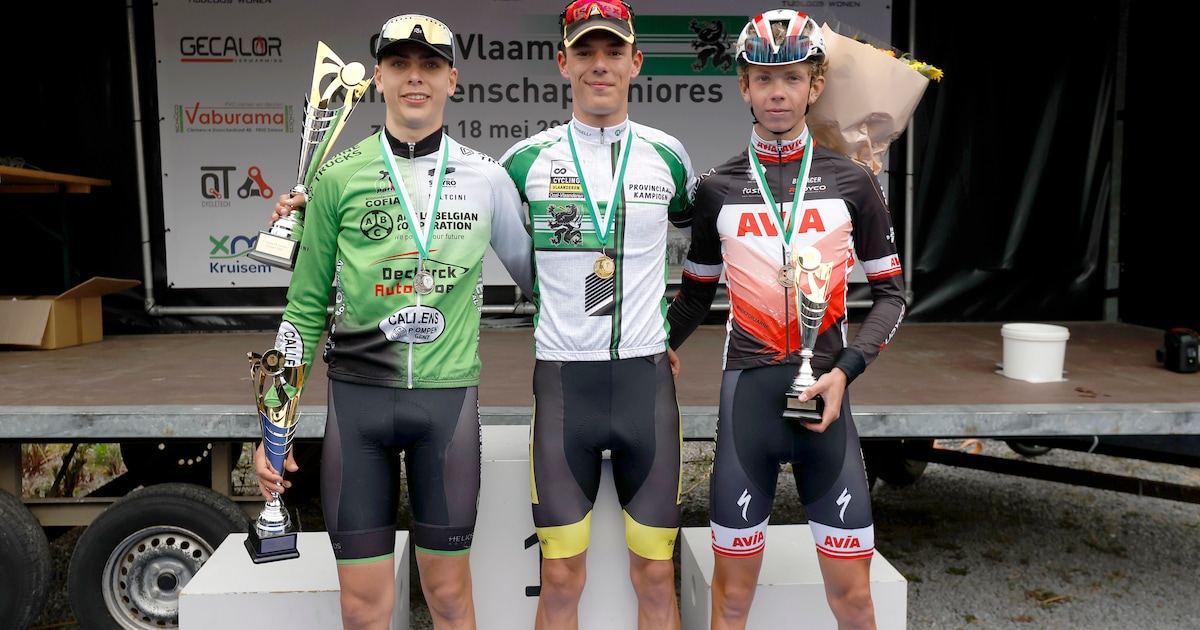 PK U19 in Kruisem: Stan Vernaillen opnieuw tweede, Robbe Verhulst blije ...