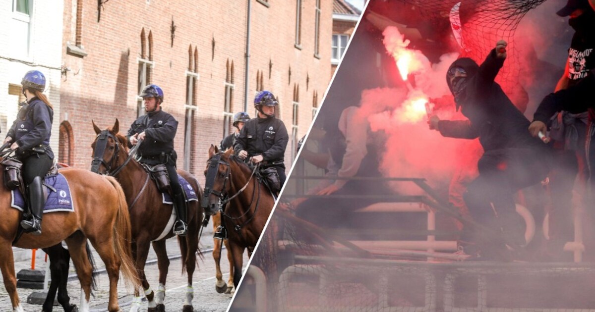 Brugse politie zet zich schrap voor komst 2.000 vurige PAOK-fans in ...