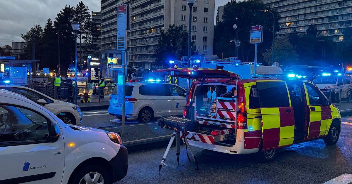 Brand in metro Roodebeek: twee mensen naar het ziekenhuis, ook station ...