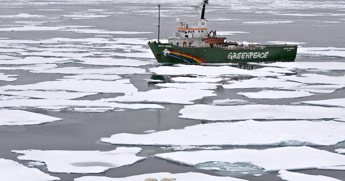 Noordpoolijs loopt achterstand maar traag in | Milieu | hln.be