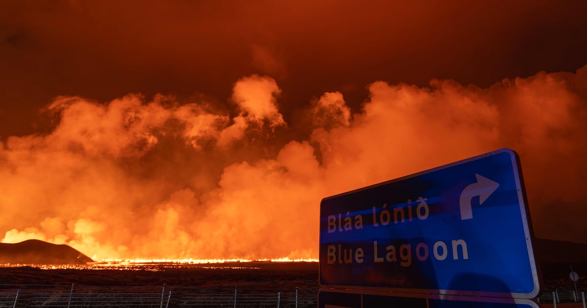 IJslandse vulkaan barst voor twaalfde keer uit sinds 2021, Blue Lagoon ...
