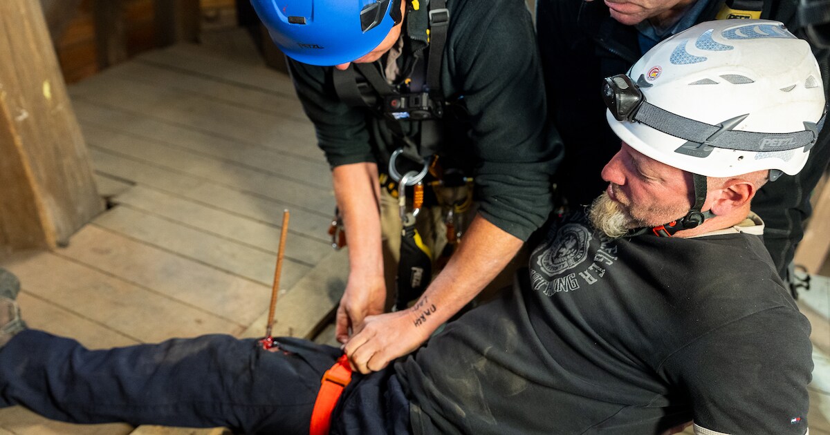 “Ze moesten ‘slachtoffer’ met een doorboord dijbeen helpen ...