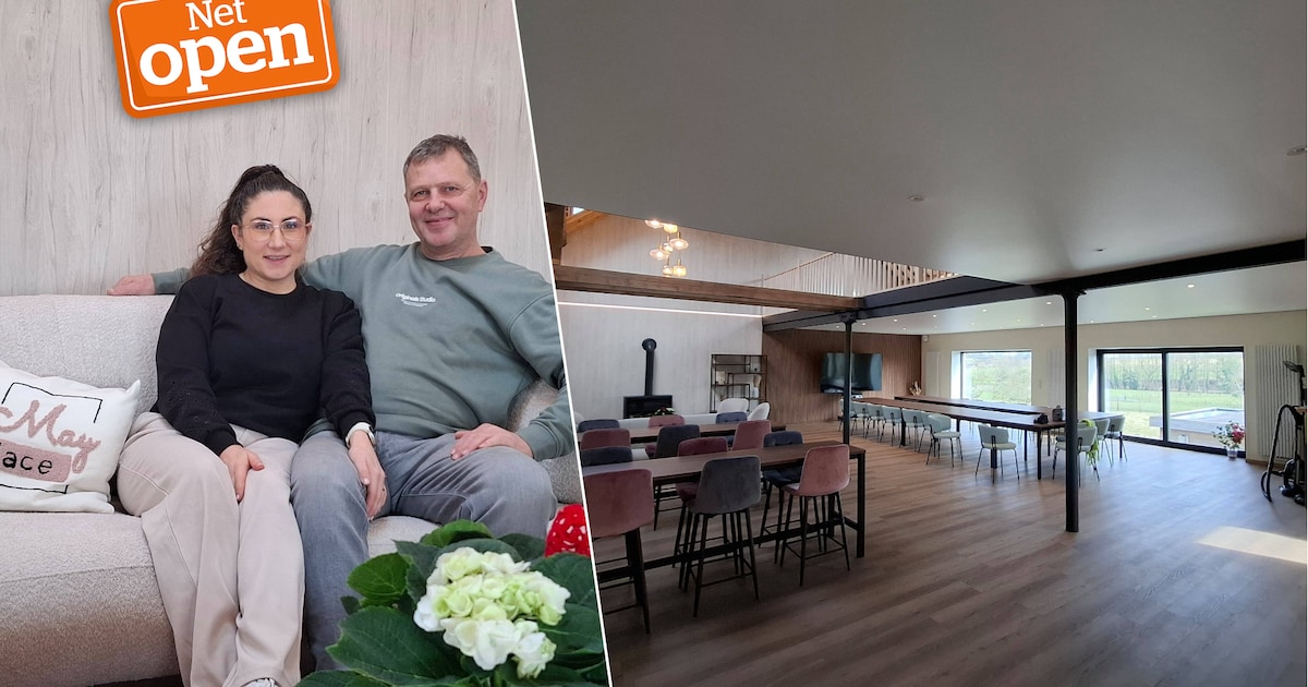NET OPEN. Maïté en Yvan openen feestzaal May Place in Herfelingen: “We ...