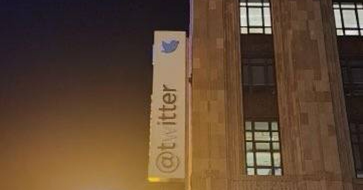 Elon Musk liet letter ‘W’ in ‘Twitter’ overschilderen: op uithangbord ...