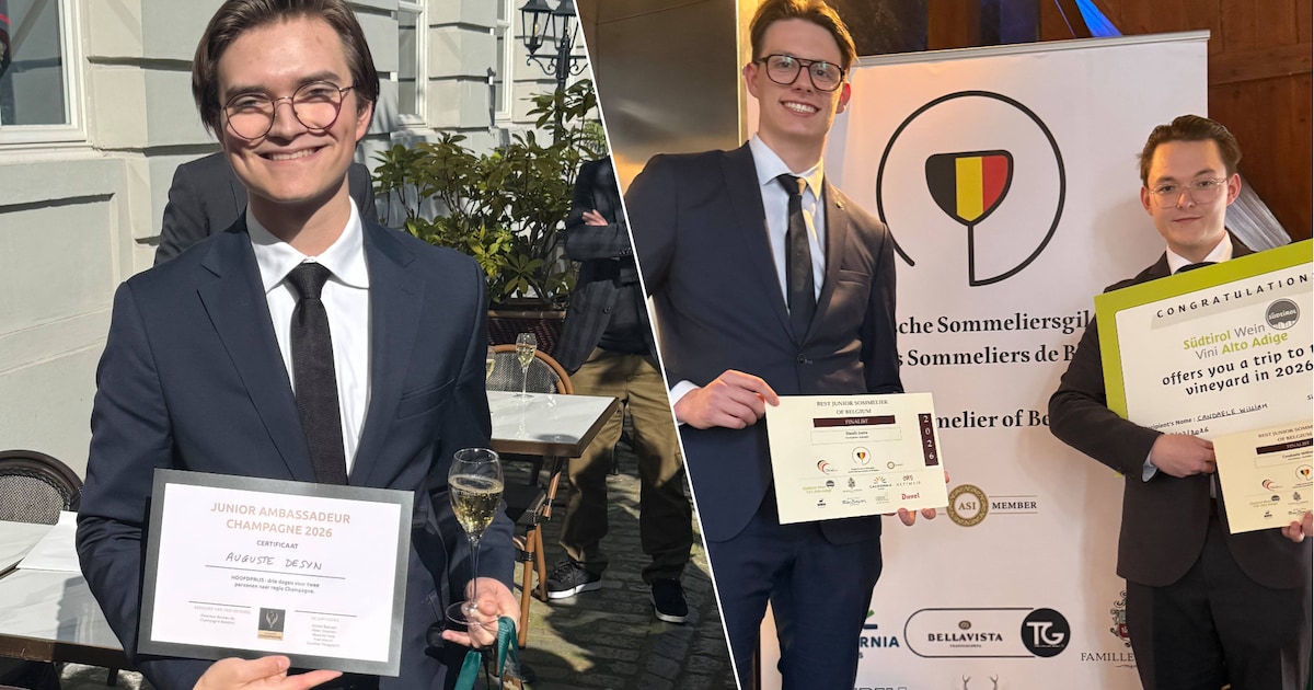 Auguste, William en Jurre van Koksijdse hotelschool scoren op nationale ...