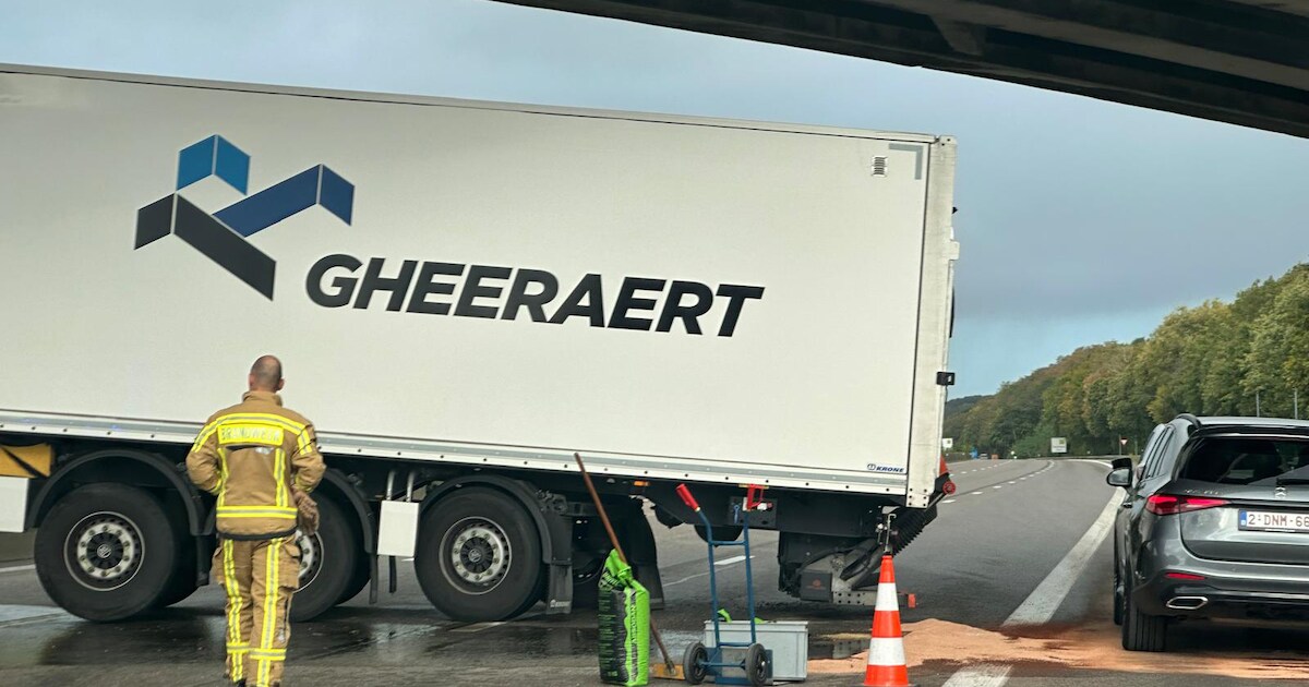 Ongeval met vrachtwagen zorgt voor verkeersellende | Boutersem | HLN.be