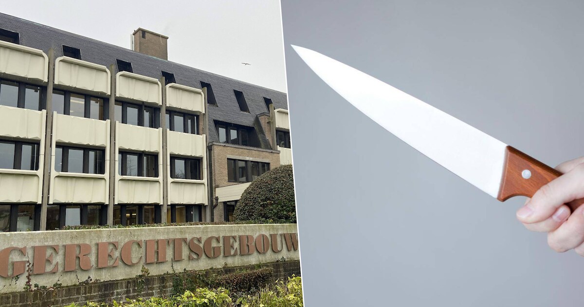 Vrouw (37) die slagersmes in buik van echtgenoot (55) gooit, moet toch ...