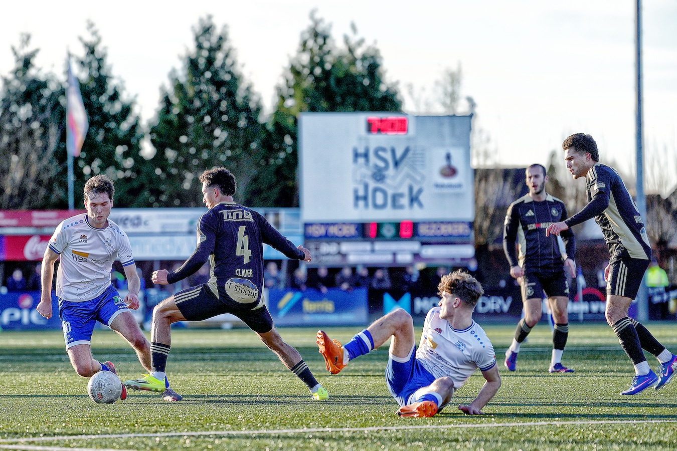 Late gelijkmaker van Spakenburg bittere pil voor Hoek: ‘Maar ...