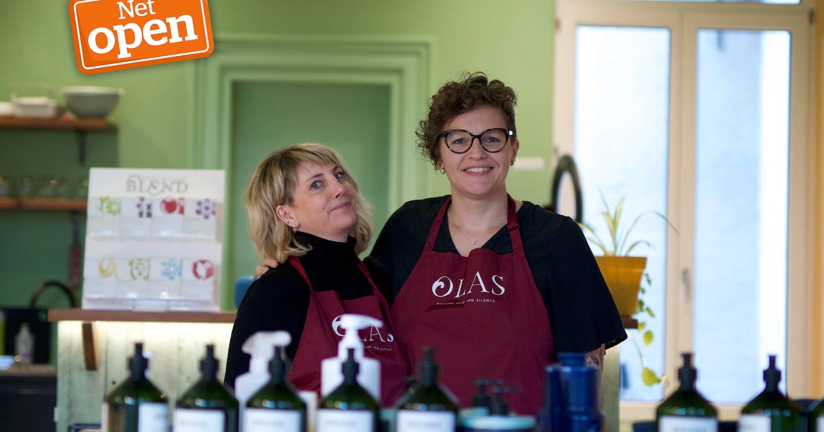 NET OPEN. Bij natuurkapper Olas geniet je in stilte van een knipbeurt ...