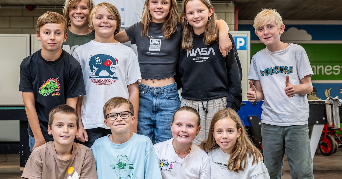 Basisschool 't Kraaiennest pakt uit met nieuwe reus: “Juf Martine ...