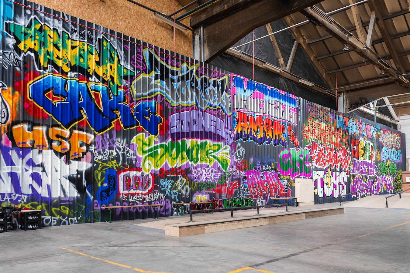 Geen blanke muur meer aan skatepark Arsenaalsite: zes streetartlegendes ...