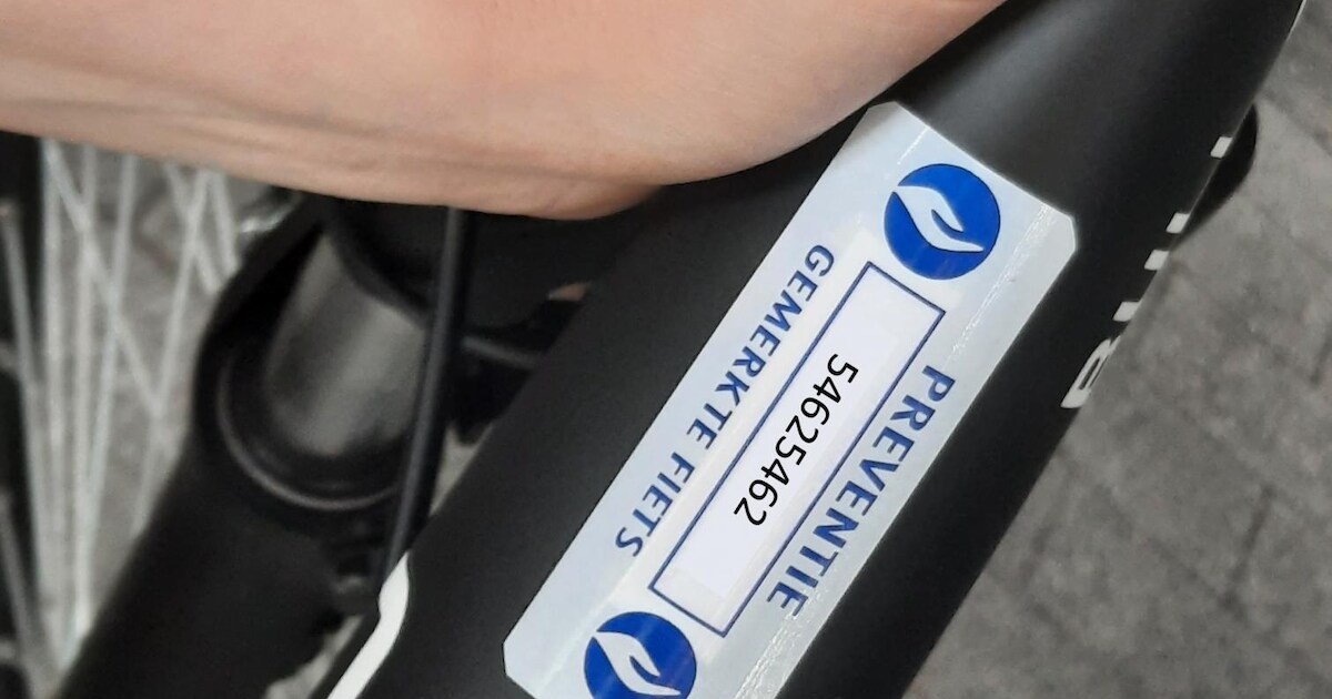 Laat je fiets gratis labelen op 8 april en 17 mei | Temse | HLN.be