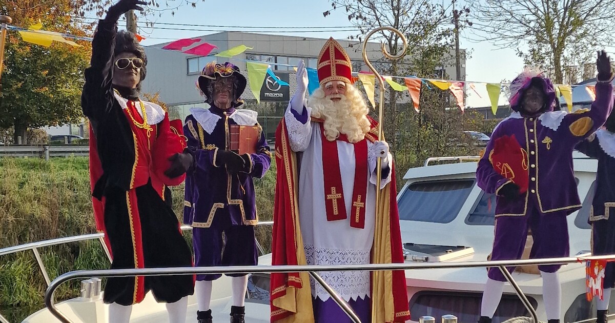Sinterklaas komt met boot naar Eeklo en krijgt groot kinderfeest ...