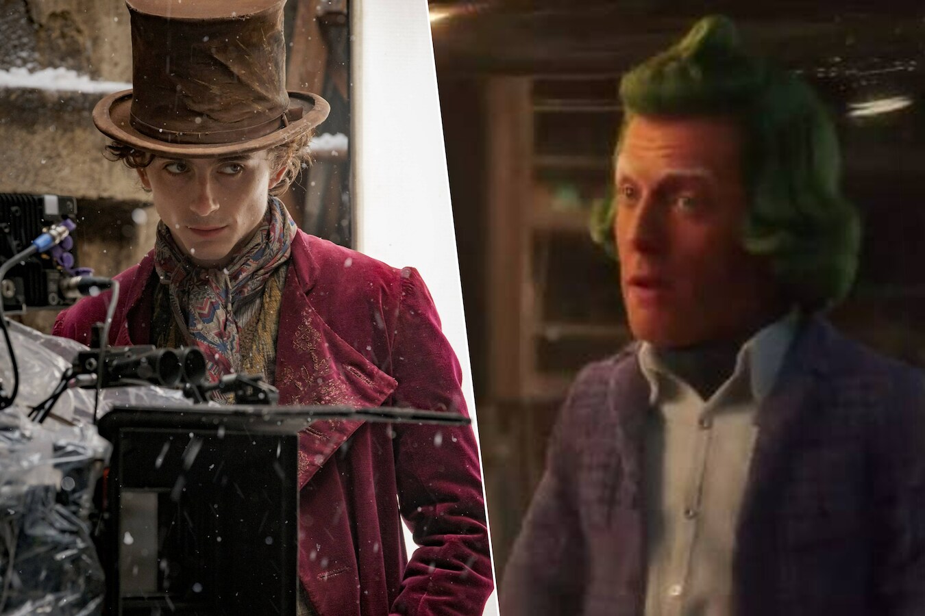 Timothée Chalamet in topvorm en Hugh Grant als Oompa Loompa: trailer ...