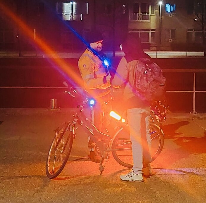 Slechts 3,5 % niet in orde met fietsverlichting bij ochtendlijke ...