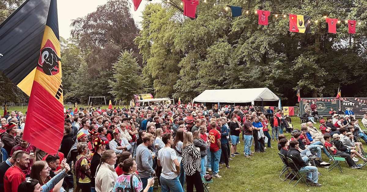 Moerbeke supportert massaal in gemeentepark: Rode Duivels openen WK met ...