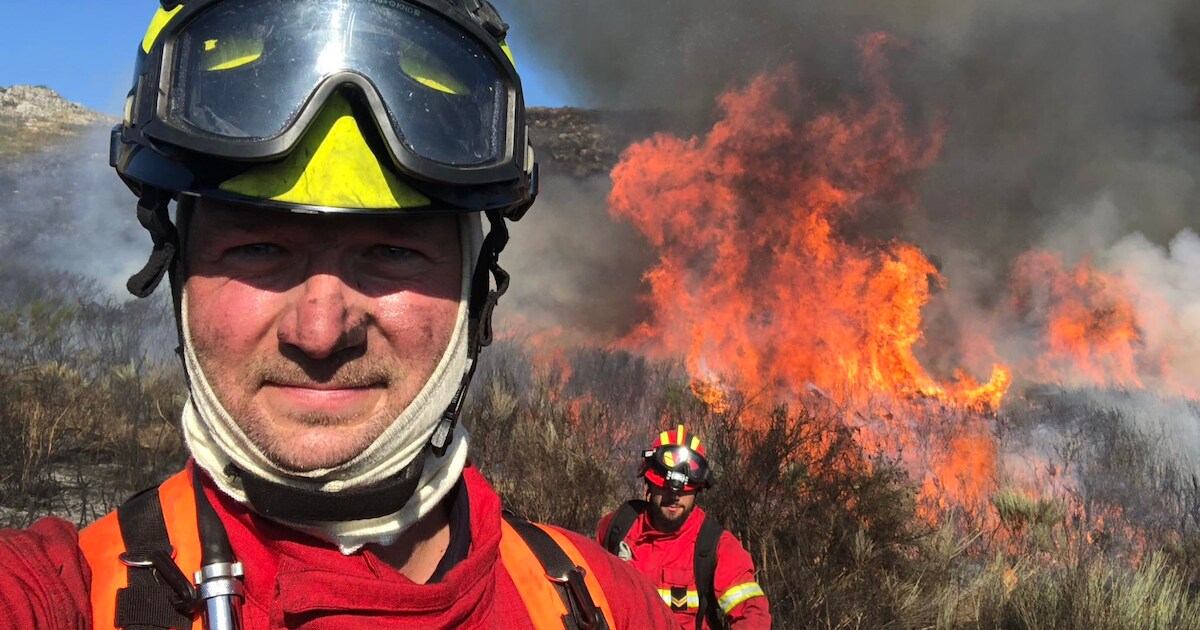 Brandweerman Thijs (36) helpt bosbranden blussen in Portugal: “Onze ...