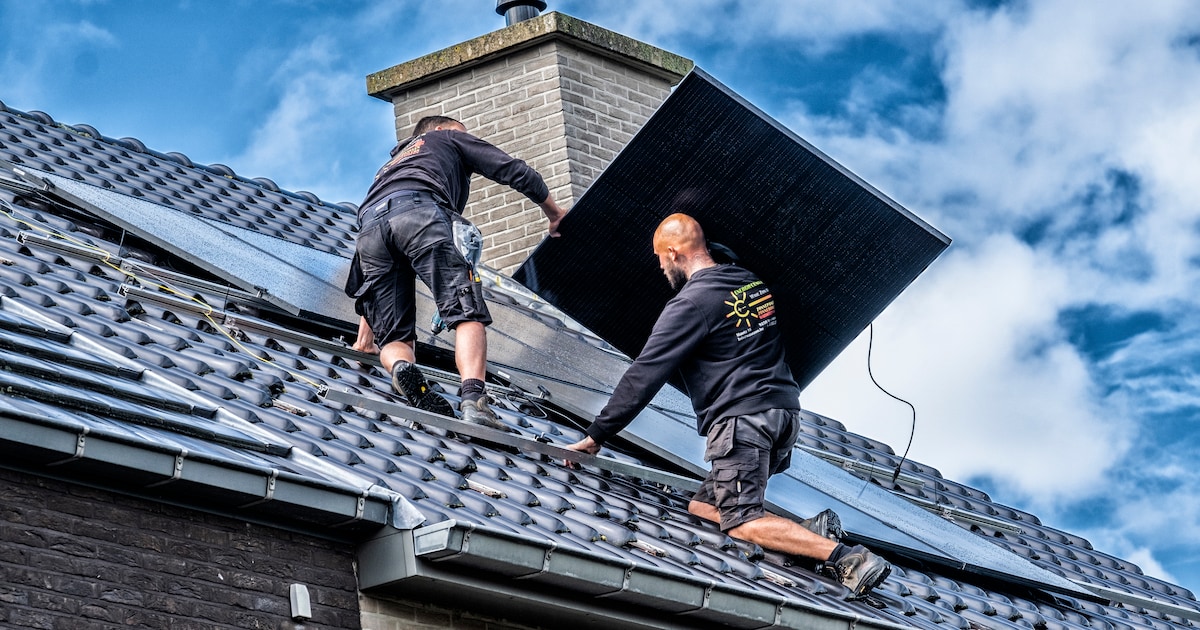 450.000 gezinnen met zonnepanelen riskeren te moeten betalen voor hun ...