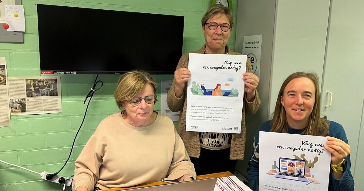 Stad Deinze opent gratis computerruimtes | Deinze | HLN.be