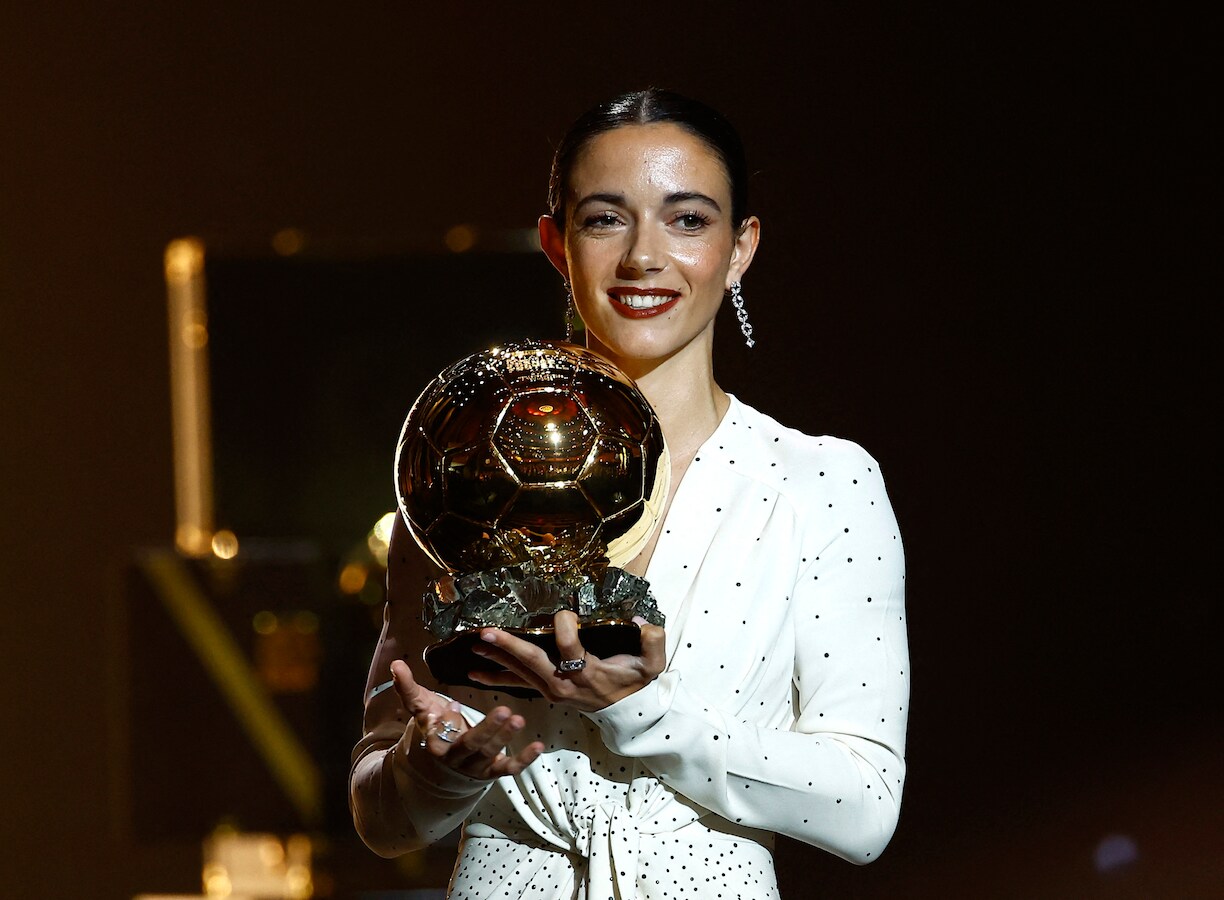 Barcelona-ster Aitana Bonmati wint voor het tweede jaar op rij Ballon d ...