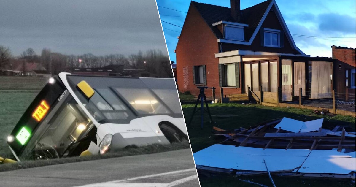 Waar richtte storm Louis schade aan? Hier vindt u een overzicht per ...