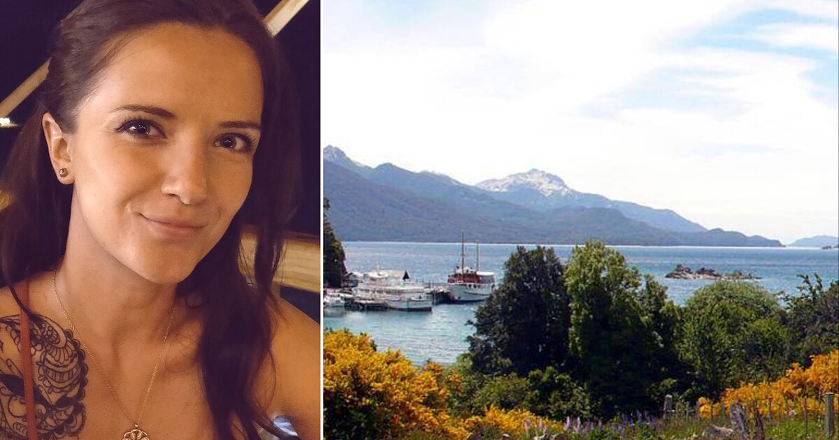 Belgische toeriste Maggie (30) springt bal achterna in Argentijns meer ...