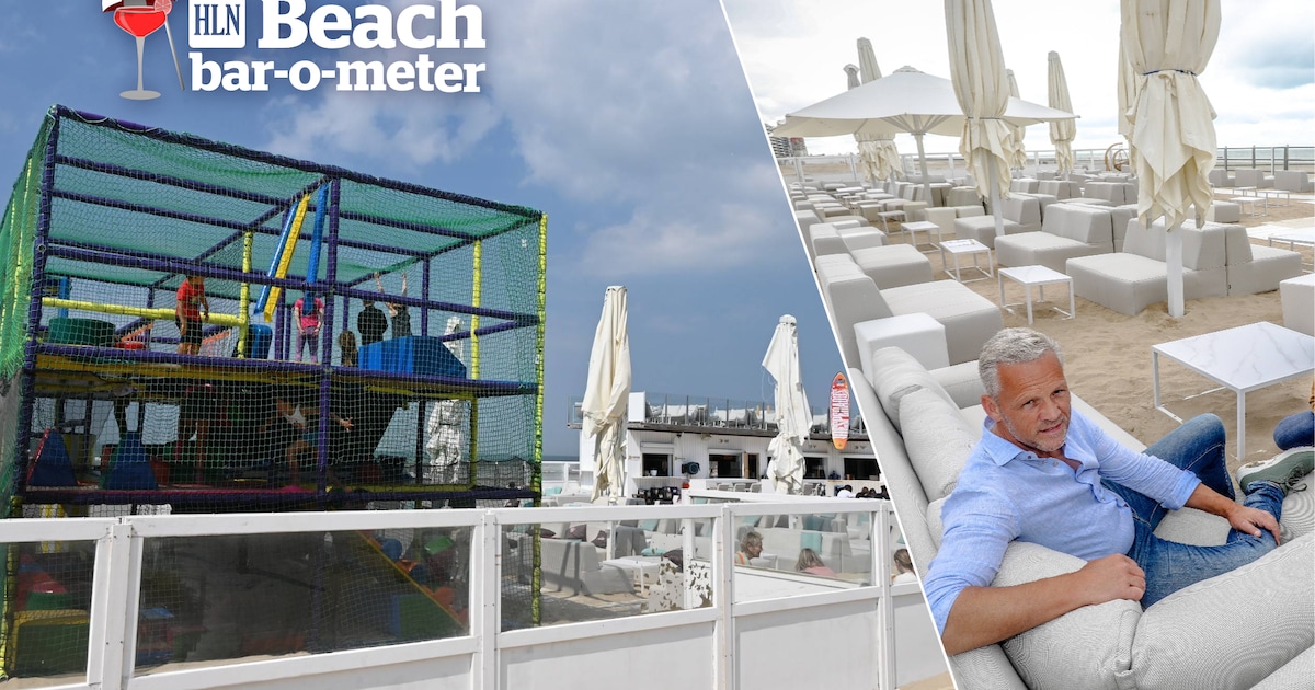 Beachbar Amare in Westende, waar je geniet van speeltuin, dj’s en zelfs ...
