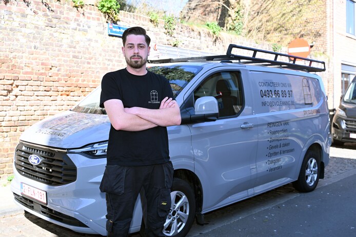 Dylan (25) krijgt geen parkeerkaart in Leuven, omdat bestelwagen 15 ...