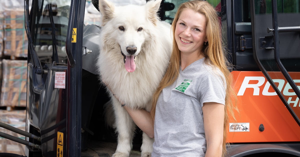Jade (23) rijdt met vrachtwagens en graafmachines op de werf: “Mensen ...