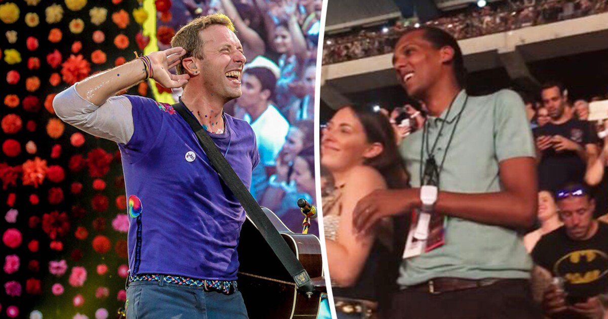 Zo schattig reageert Stromae als Coldplay 'Formidable' brengt ...