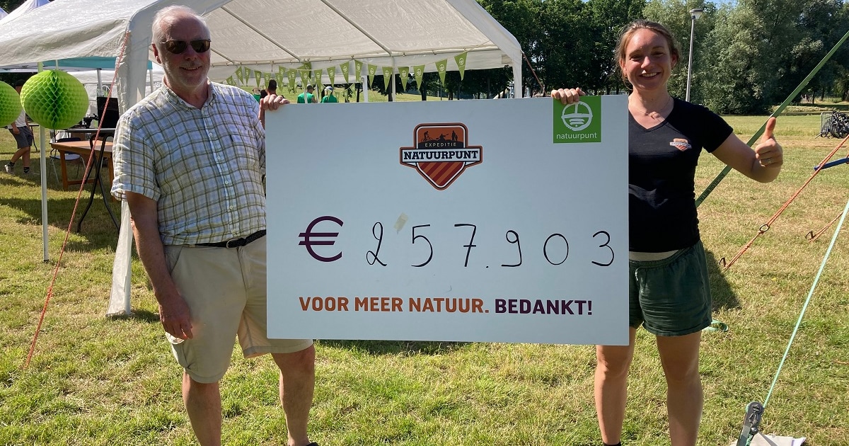 Expeditie Natuurpunt haalt 257.903 euro op: “Het geld gaat rechtstreeks ...
