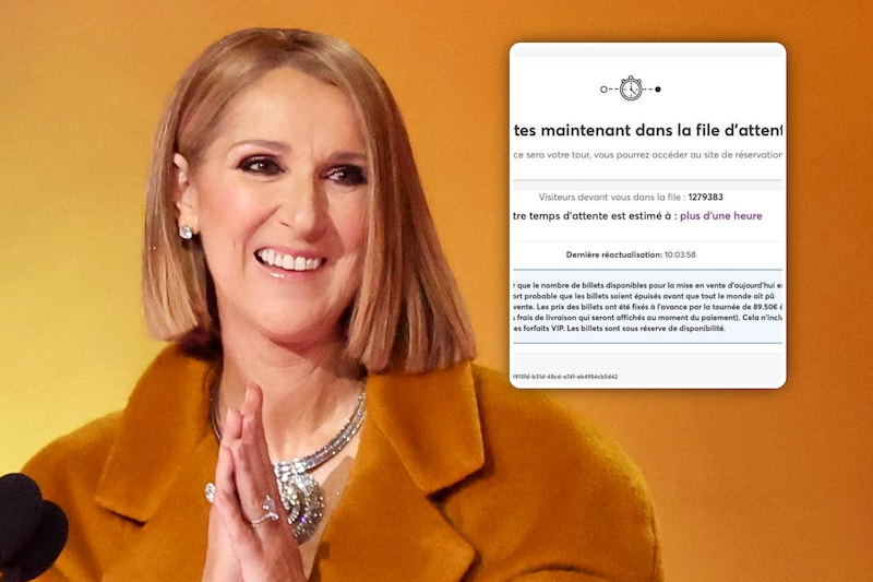 Stormloop op tickets voor Céline Dion in Parijs: bijna 2 miljoen fans ...