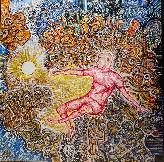 Hobbyschilder Michael Frey veilt weer schilderij voor goede doel ...