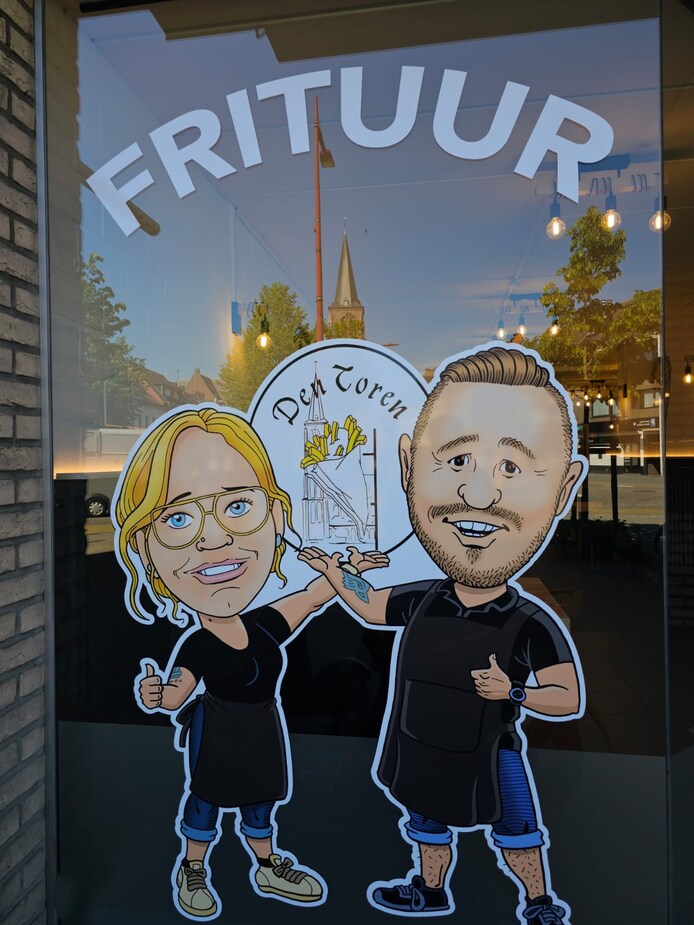 NET OPEN. Ruud en Kim heropenen frituur Den Toren na pittige periode ...