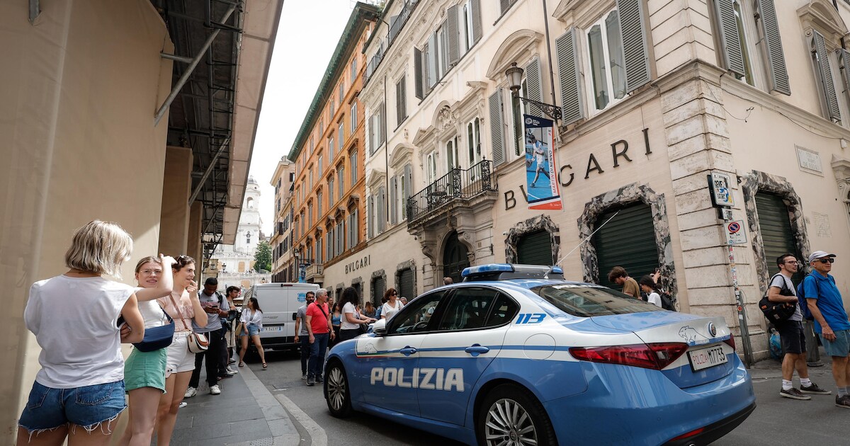 Ocean’s Eleven in Rome: kraak bij juwelenwinkel van Bulgari, buit van ...