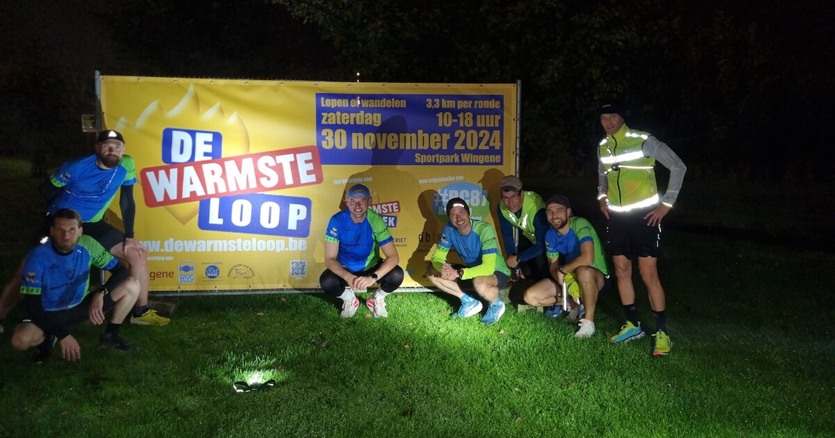 Eerste Warmste Loop in de steigers in Sportpark Wingene: “Willen ...