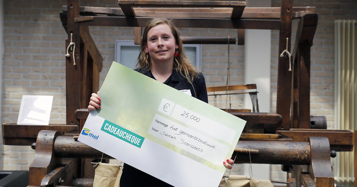 Sarah wint 25.000 euro voor 'De Verswinkel' | Mol | HLN.be