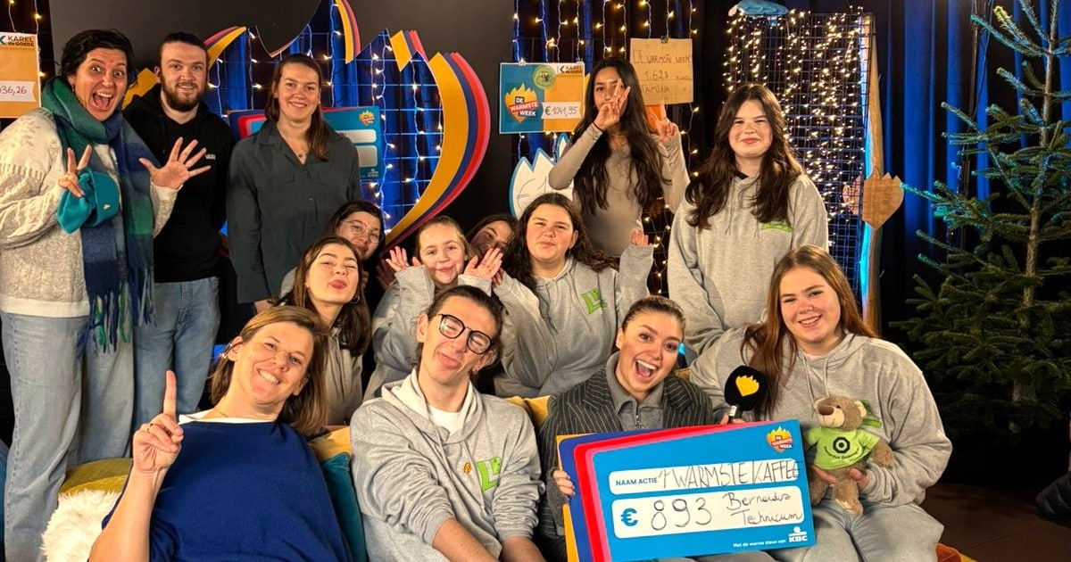 Bernardustechnicum zet zich in voor De Warmste Week: de strijk doen van de leerkrachten ...