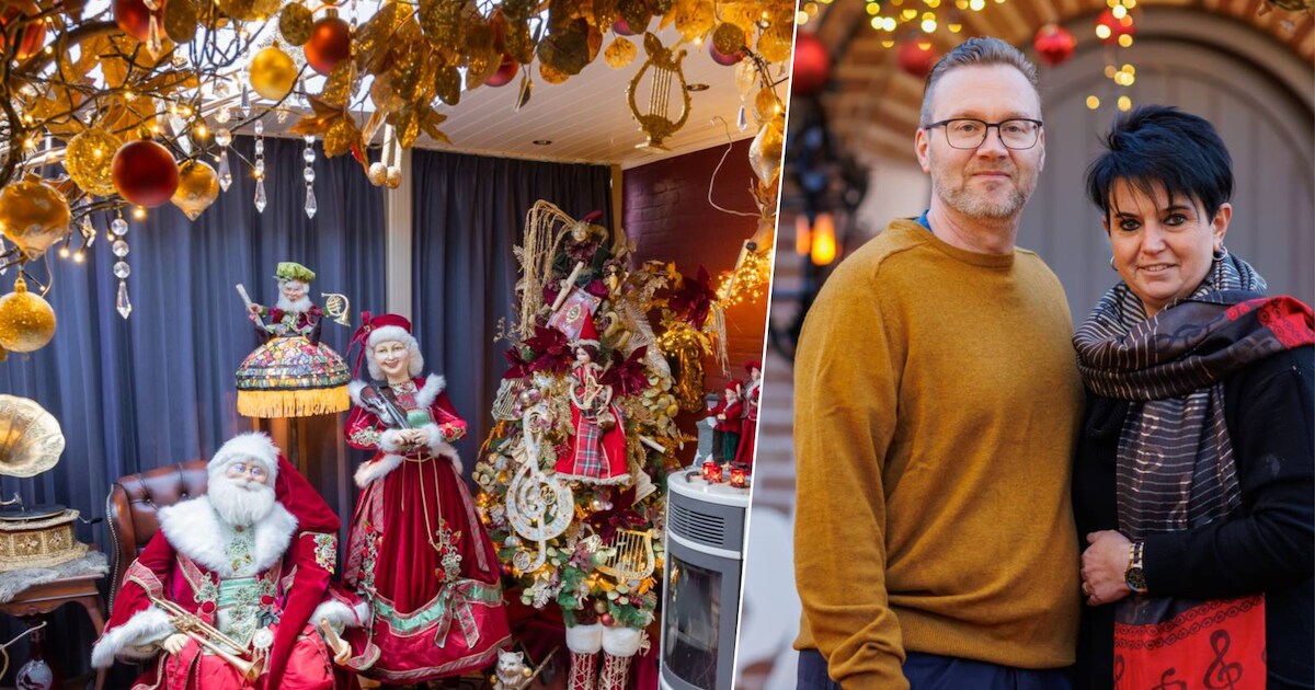 Binnenkijken in het rijkelijk versierde kersthuis van Natalina en ...