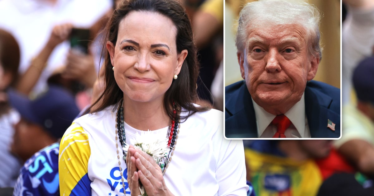 María Corina Machado draagt Nobelprijs op aan Venezolaans volk én ...