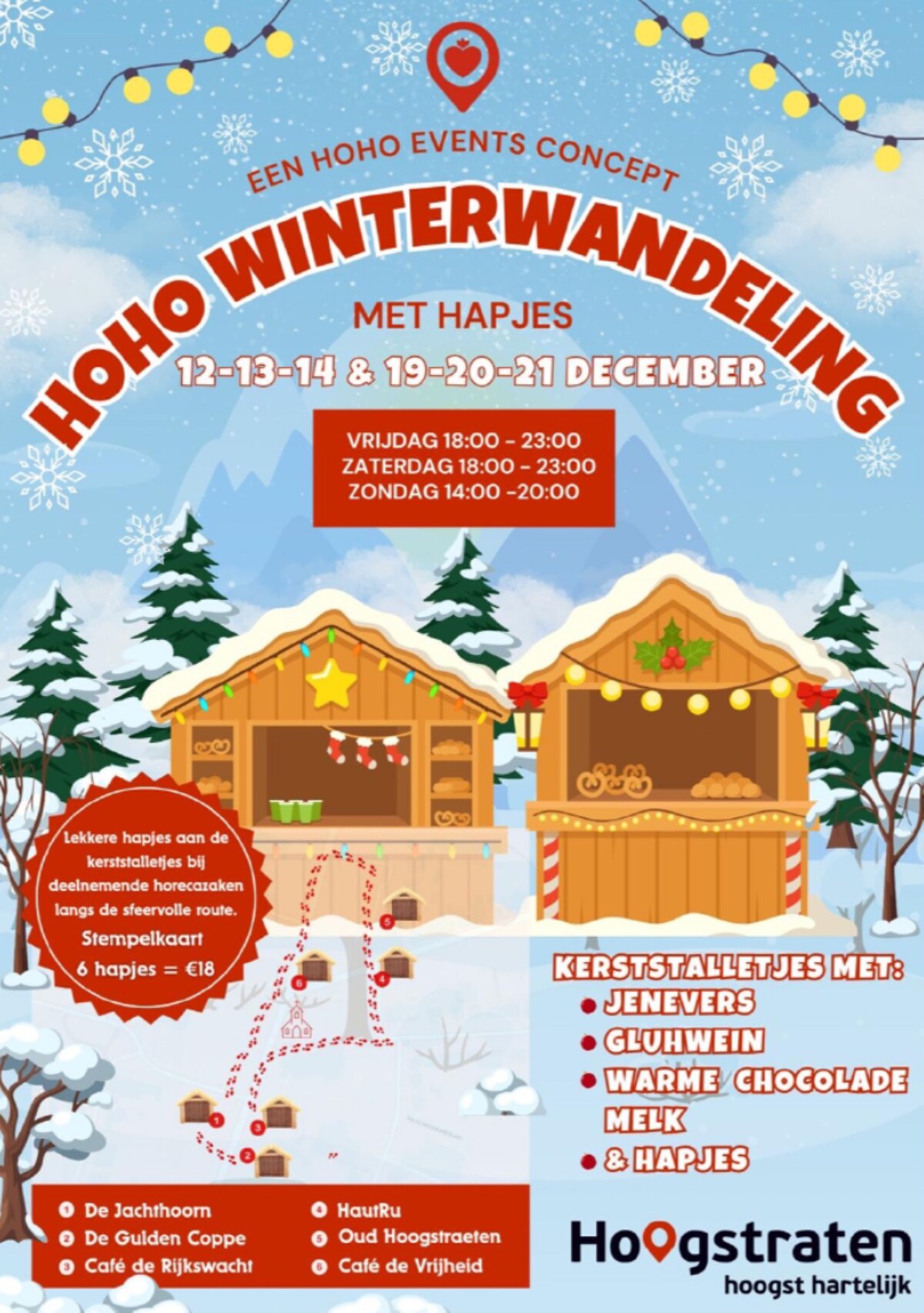 HOHO Events en stad organiseren eerste editie van HOHO Winterwandeling ...