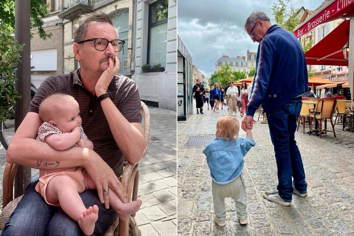 Ex-VRT baas Mark Coenen is bompa geworden: “Je kleinkind pap geven waarna dat in slaap valt op ...