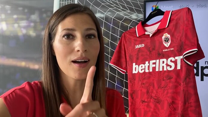 Een gehandtekend truitje van landskampioen Antwerp winnen? Ontdek hier ...