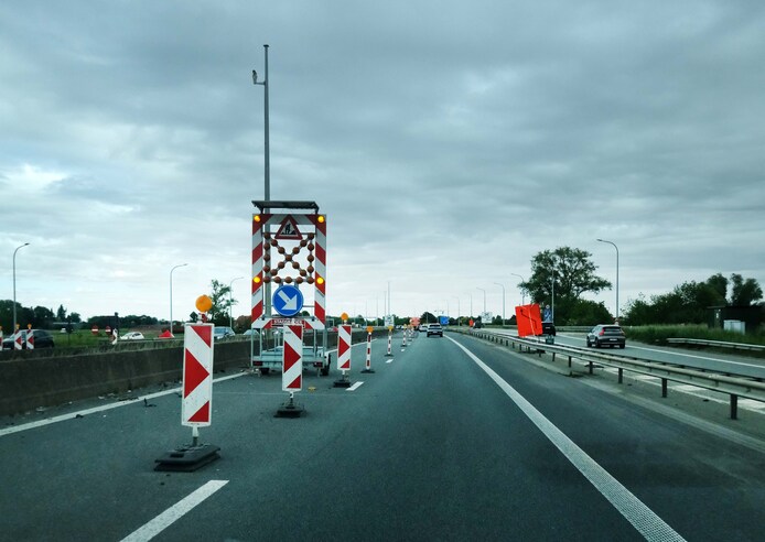 Laatste fase trompetaansluiting Kortrijk-West start op 27 mei: zuidelijke op- en afrit Gullegem ...