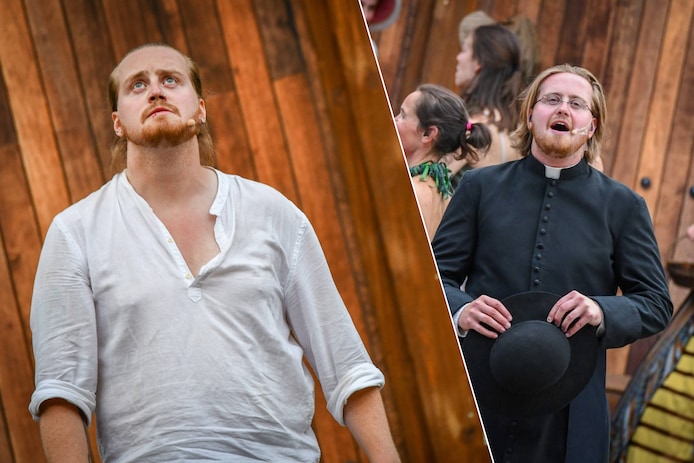 Hij speelde al Jezus en pater Damiaan, nu kruipt Pieter Jan De Paepe ...