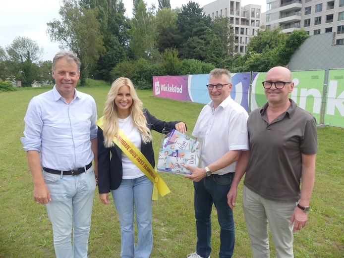 Winnaars balloonactie uitgeloot door Miss België-kandidate Renée ...