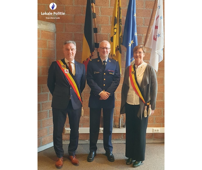 Jan Van de Vreken (54 ) is nieuwe korpschef voor politiezone Erpe-Mere ...