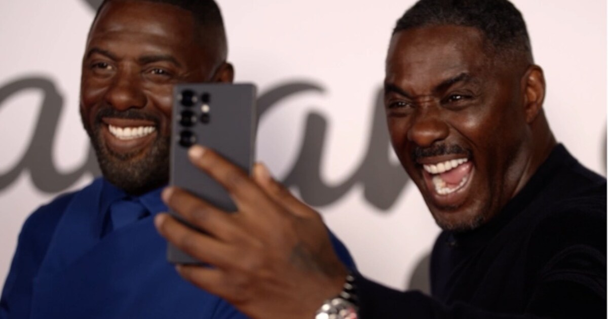 KIJK. “Mijn telefoon is ontgrendeld”: gierende Idris Elba oog in oog ...